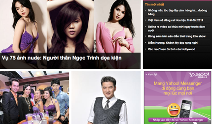 Yahoo ra mắt: "Thế giới sao"