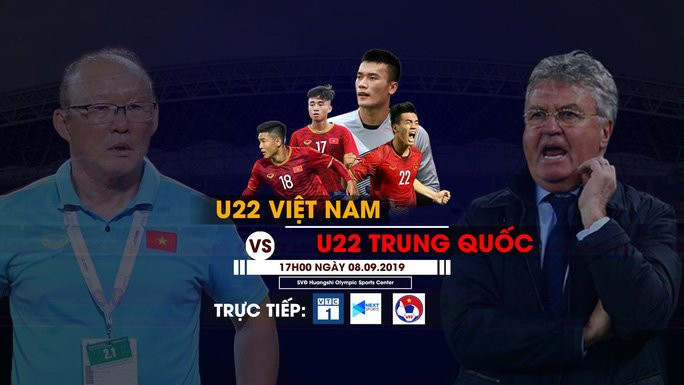 Xem trực tiếp U22 Trung Quốc vs U22 Việt Nam trên kênh nào?