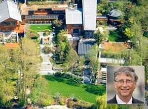 Dinh thự triệu đô của Bill Gate, Steve Jobs, Oprah