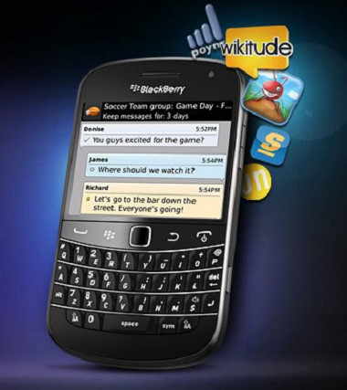 BlackBerry Message 6.0 gây ấn tượng mạnh