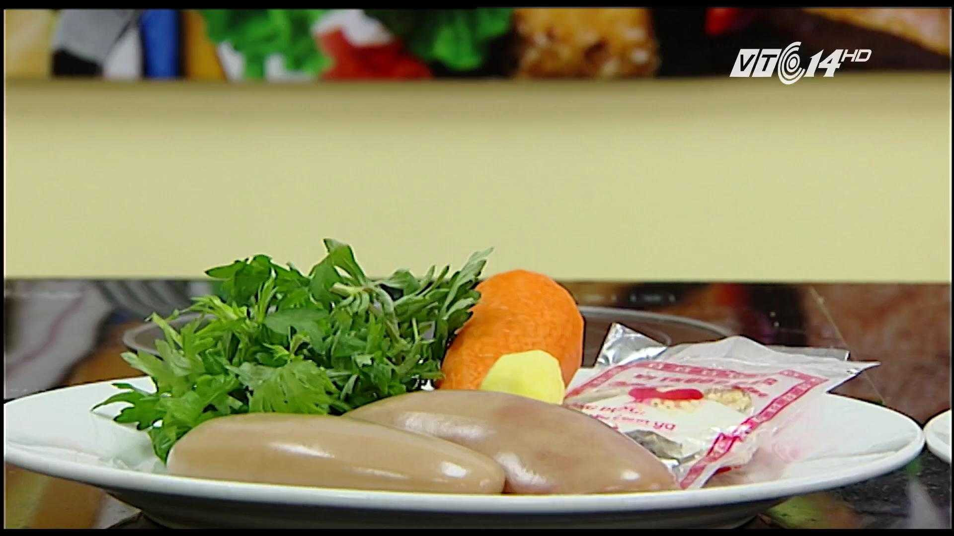 Cật lợn hầm thuốc bắc: Món ngon bồi bổ cơ thể