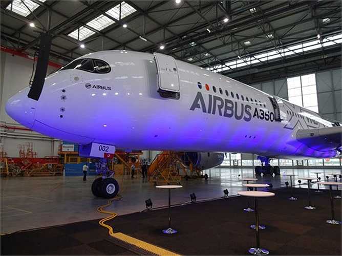 Airbus 'khoe' nội thất máy bay A350 XWB