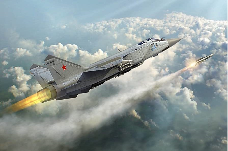 MiG-31BM có thể cận chiến khi mang tên lửa R-74M