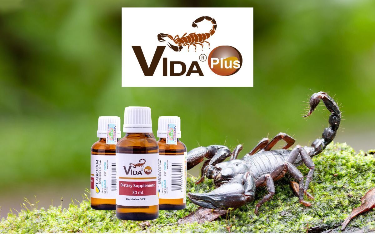 Vida Plus - Chiết xuất từ Nọc Bọ Cạp Xanh Cuba hỗ trợ cải thiện sức ...