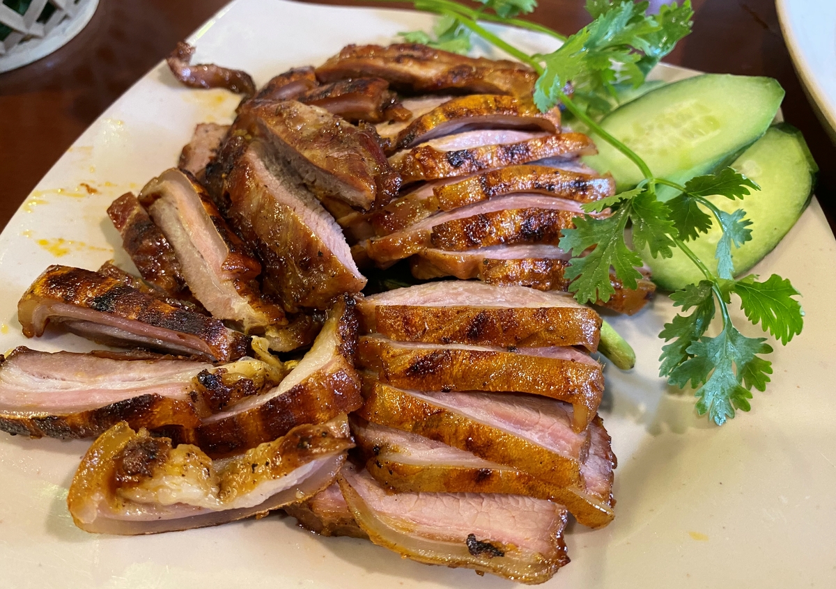 Cách làm ba chỉ dê nướng thơm ngon