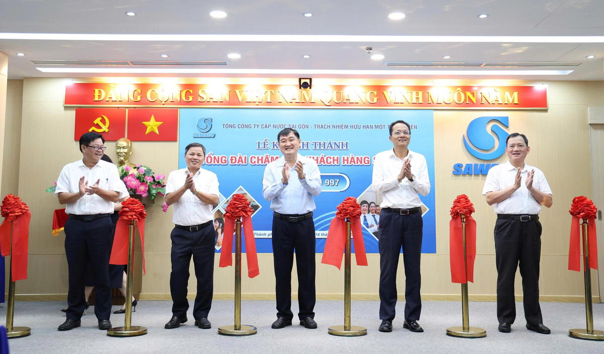 SAWACO đưa vào hoạt động tổng đài chăm sóc khách hàng thống nhất 1900 ...