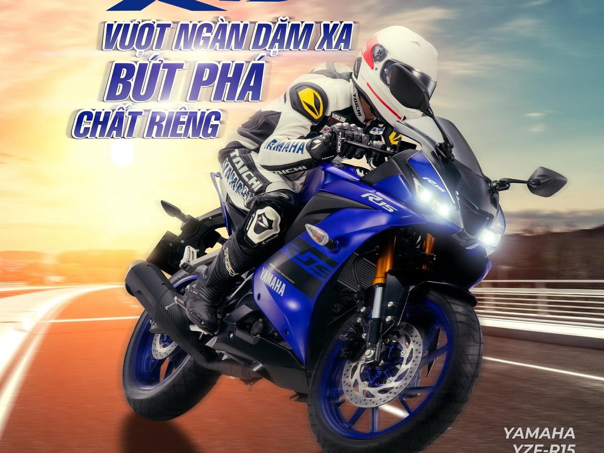 Bảng giá xe máy Yamaha YZF-R15 mới nhất tháng 12/2025
