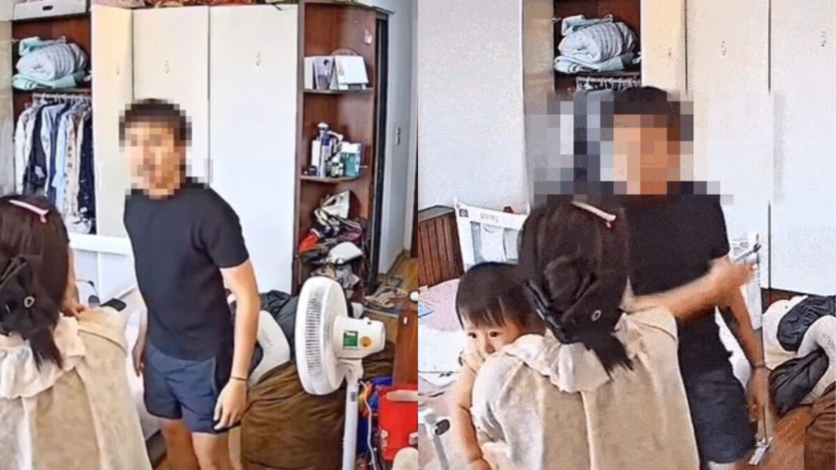 Clip chồng đánh vợ vì 'tội' đi ăn tốn 1 triệu đồng khiến dân mạng giận sôi