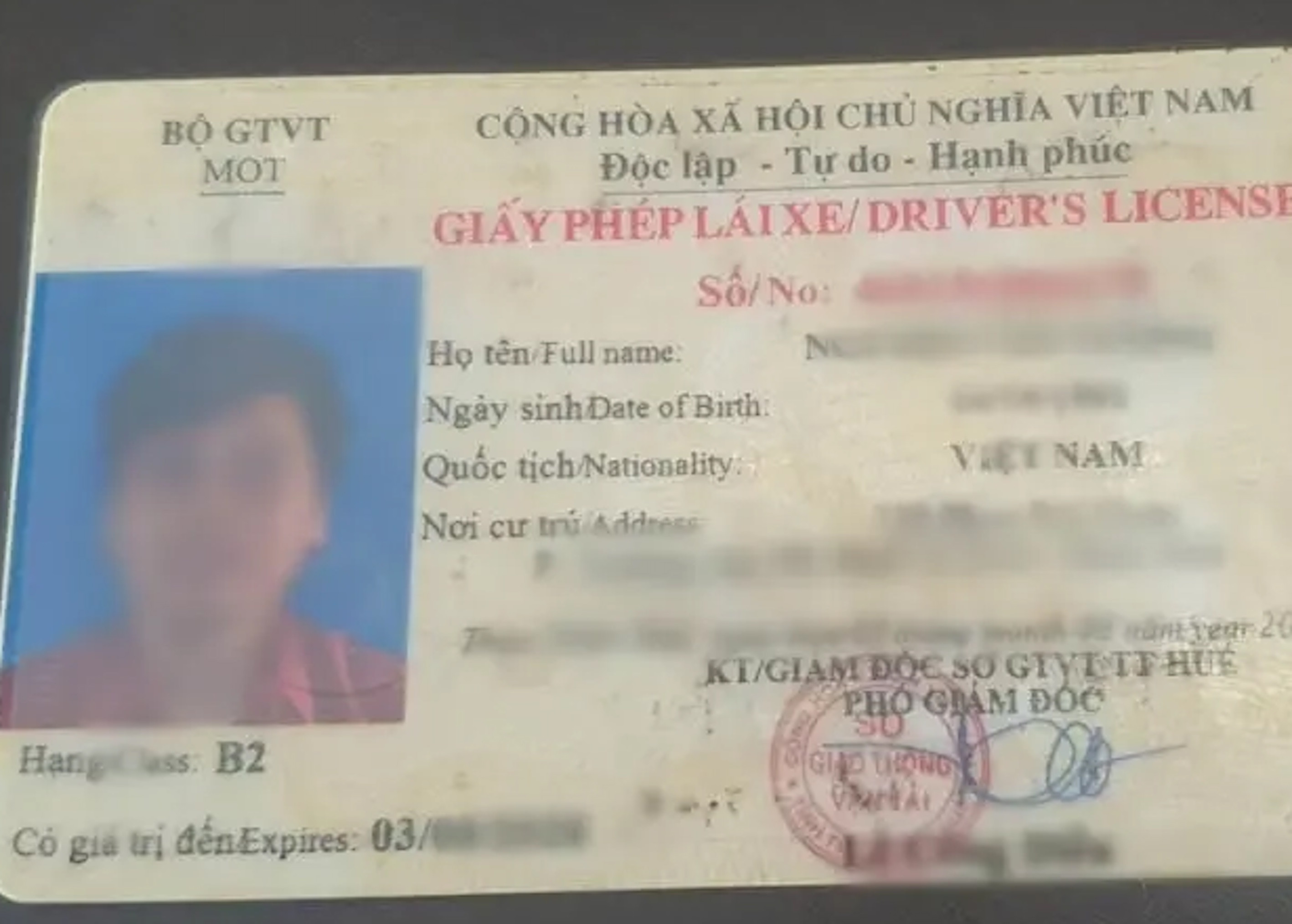 Quy định về số giờ đào tạo các loại bằng lái xe