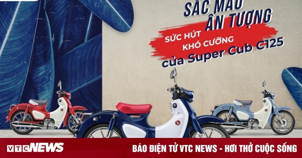 Bảng giá xe Super Cub C125 mới nhất tháng 1/2024