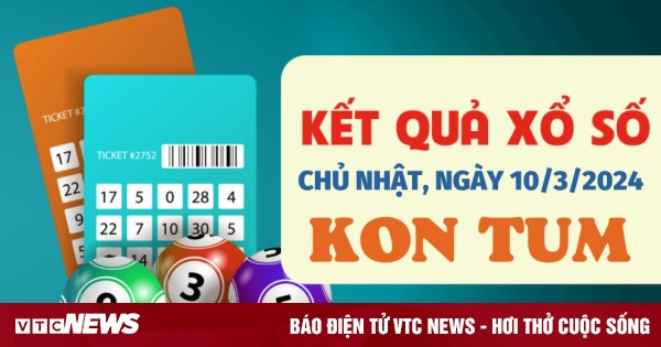 XSKT 10/3 - Kết quả xổ số Kon Tum hôm nay 10/3/2024 - KQXSKT ngày 10 tháng 3