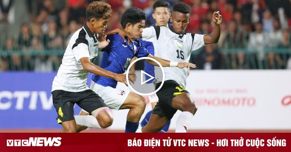 Thắng đậm U22 Philippines, U22 Timor Leste gây địa chấn SEA Games 32
