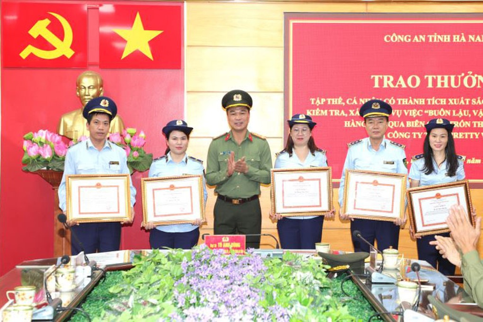 Công an Hà Nam thông tin vụ Công ty TNHH Pretty Vina buôn lậu, trốn thuế