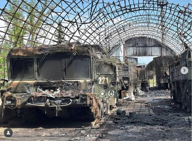 UAV Ukraine hạ gục tổ hợp tên lửa Iskander-M Nga