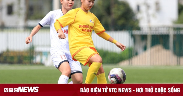Giải U19 nữ Quốc gia 2023: Hà Nội bám đuổi Phong Phú Hà Nam