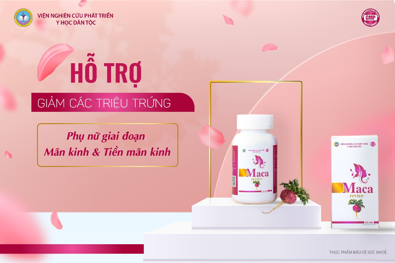 Maca Revive: Bí quyết giúp phụ nữ giảm triệu chứng mãn kinh