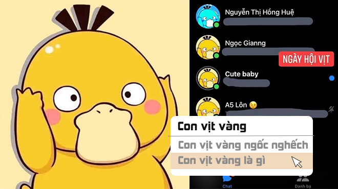 ‘Con vịt vàng’ có ý nghĩa gì mà dân tình đồng loạt thay ảnh đại diện?