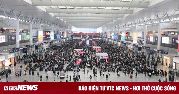 Xuân Vận 2024 ở Trung Quốc khởi động, 9 tỷ lượt người đi lại trong 40 ngày