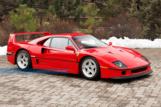 Chiếc Ferrari F40 hàng hiếm có giá hơn 2,8 triệu USD