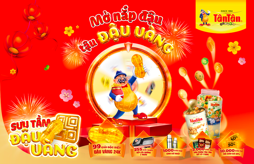 'Sưu Tầm Đậu Vàng' 2024: Tân Tân tung quà khủng với tổng giá trị hơn 2 ...