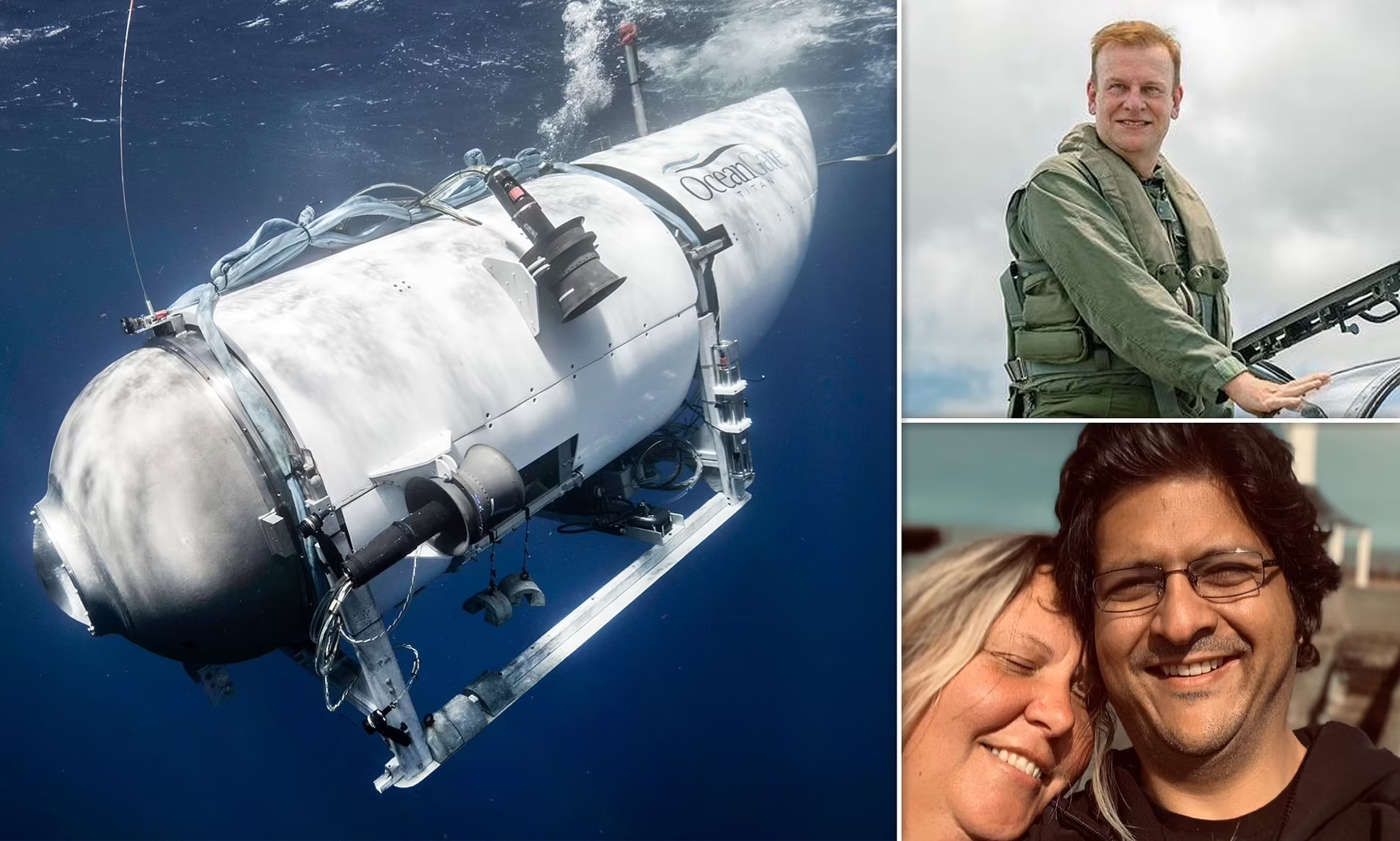 Tàu lặn Titan phát tín hiệu lần cuối ngay trên xác tàu Titanic