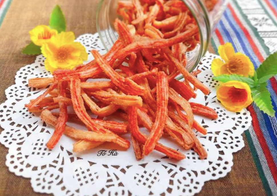 Công thức biến thanh cua thành món snack ngon khó cưỡng