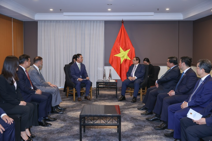 Thủ tướng Phạm Minh Chính tiếp lãnh đạo các tập đoàn kinh tế Australia