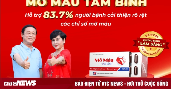 Mỡ máu Tâm Bình giúp 83,7% người bệnh giảm mỡ máu rõ rệt chỉ sau 2 tháng