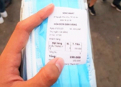 Bị dân mạng 'mắng' vì bán khẩu trang giá 'cắt cổ', chủ siêu thị ở Hội ...