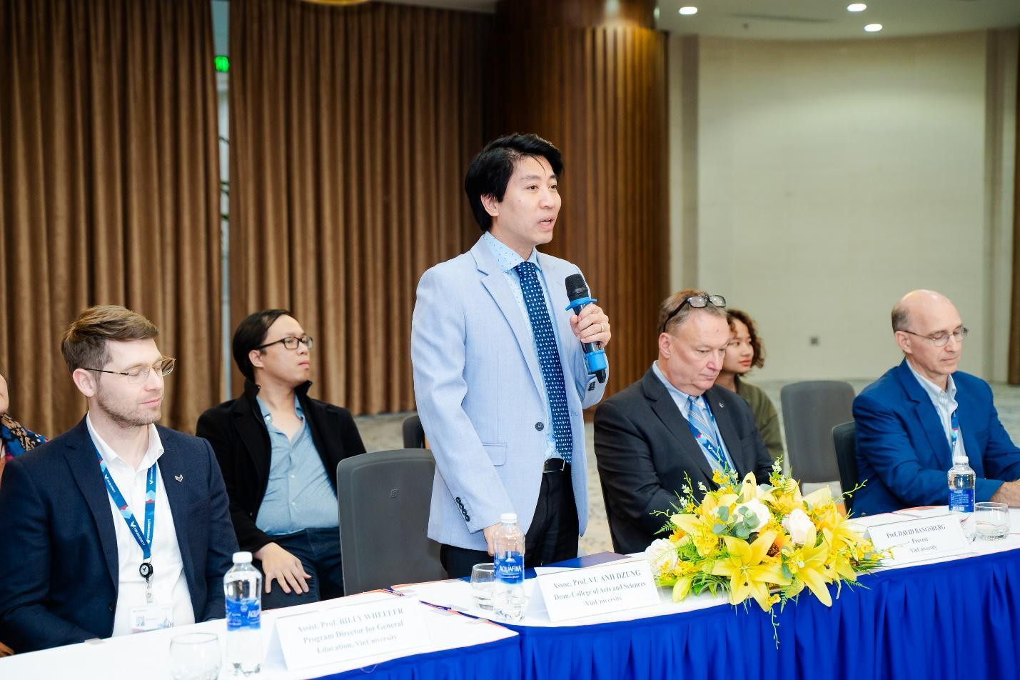 Shark Minh Beta xuất hiện tại Lễ ký kết hợp tác cùng Đại học VinUni