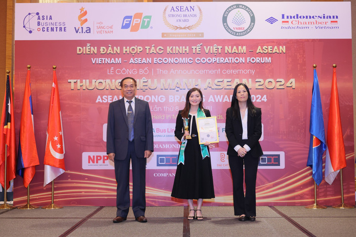 Kim Oanh Group lập hattrick giải thưởng tại ASEAN Strong Brands Award 2024