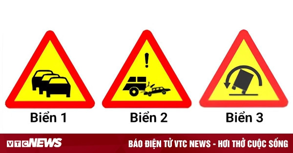 Biển nào cảnh báo đoạn đường thường xảy ra tai nạn?