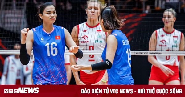 Trực tiếp bóng chuyền nữ Việt Nam 0-3 Đức